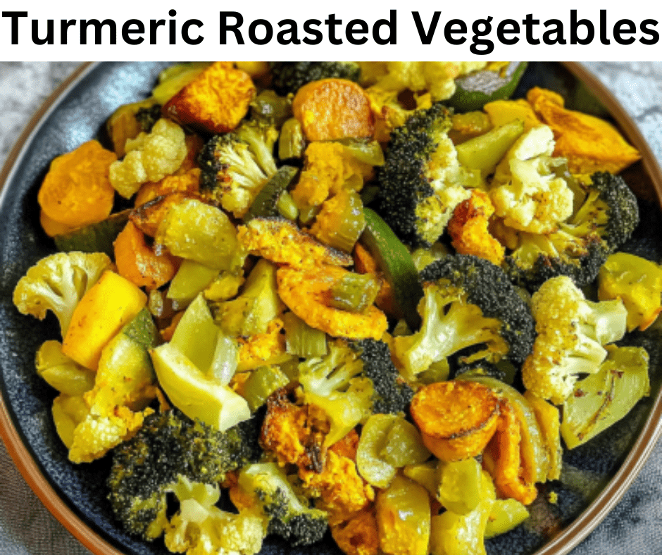 Turmeric Roasted Vegetables - vegan Dinner - Cooking Ideas | feedod.net