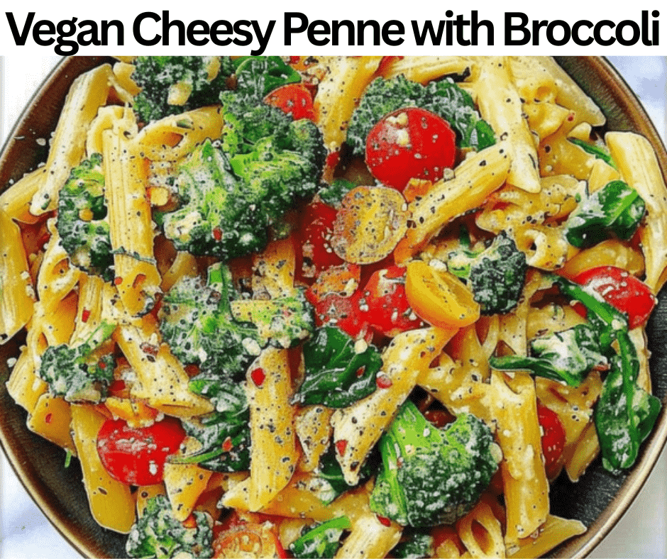 Vegan Cheesy Penne - vegan Dinner - Cooking Ideas | feedod.net