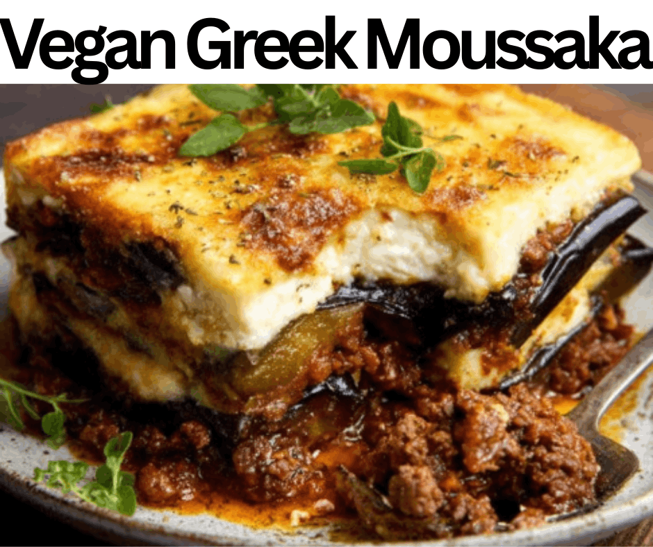 Vegan Greek Moussaka Vegan Dinner Cooking Ideas 1690